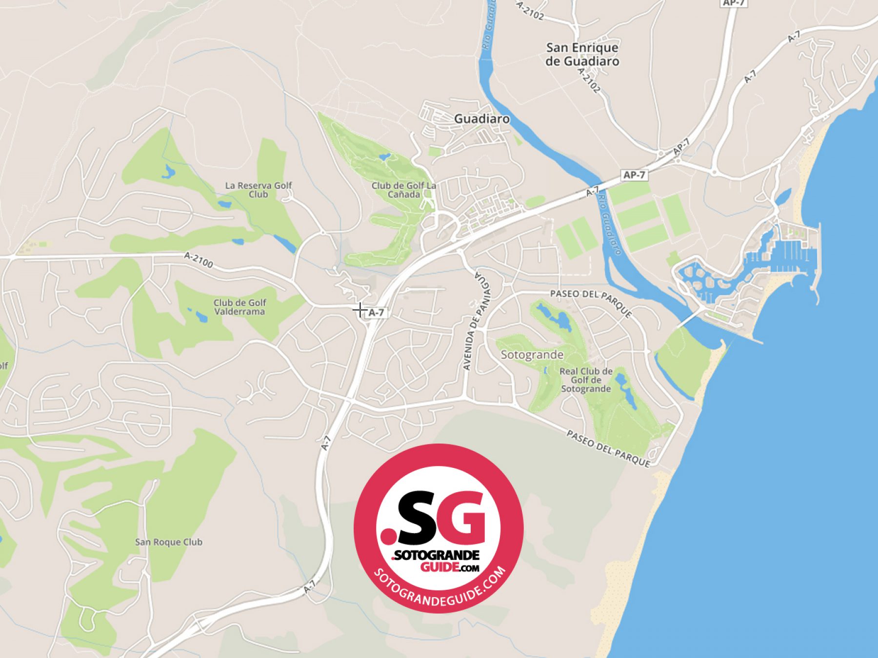 Free Sotogrande Map For Tourists & Residents » Sotogrande Guide